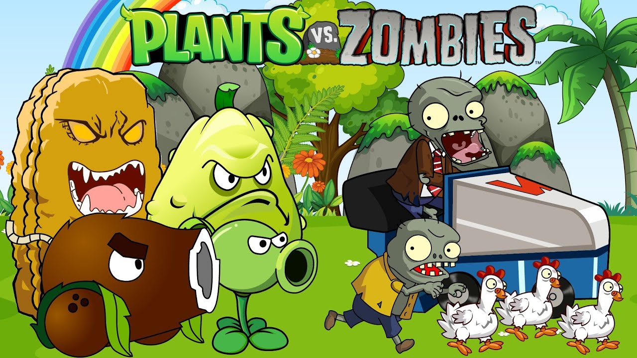 PVZ Funny moment 🤣 Plant vs Zombies 2 - All Plants vs All Zombies - YouTube