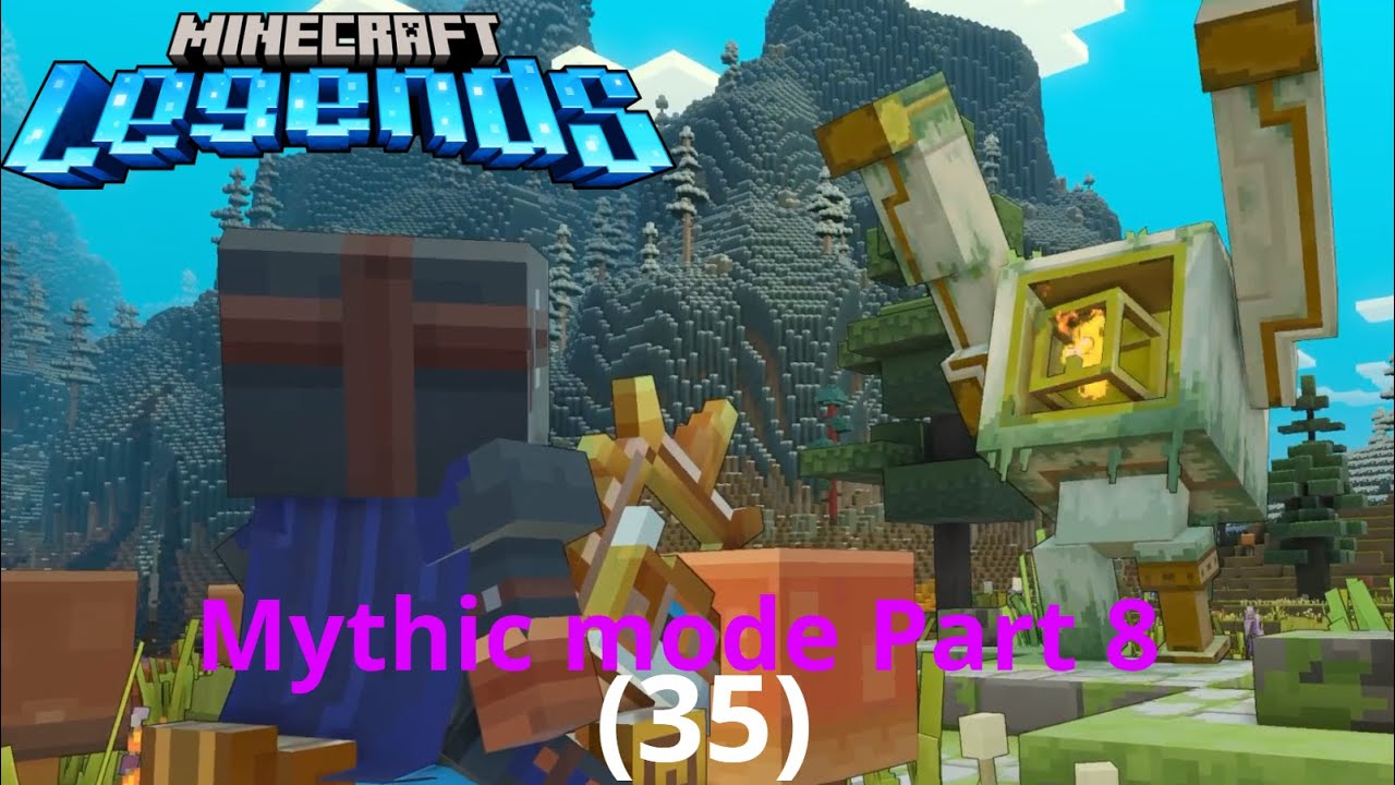 First of Diorite - Minecraft Legends Mythic Mode part 8 - YouTube