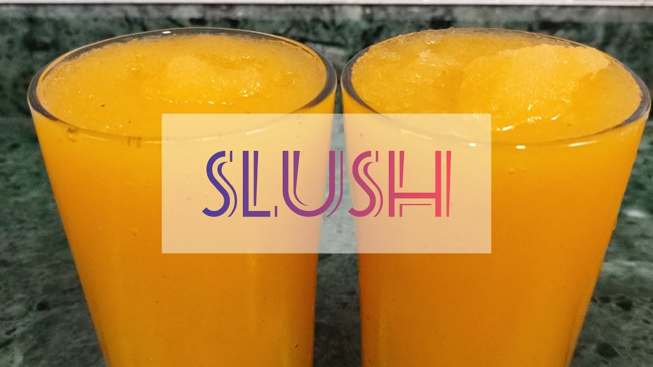 Slush Recipe by tasty food and fun - YouTube