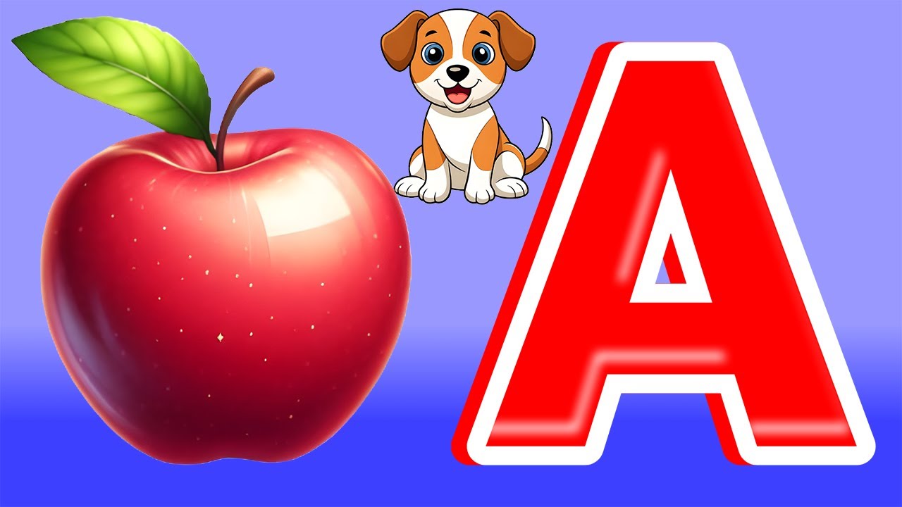 Learn ABC Phonics! Alphabet song For Kids | A For Apple A For Ant |ABC ...