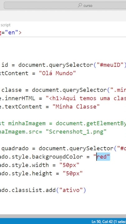 adicionar e remover classes pt2 - Aula 5.21Curso de JavaScript #shorts - YouTube