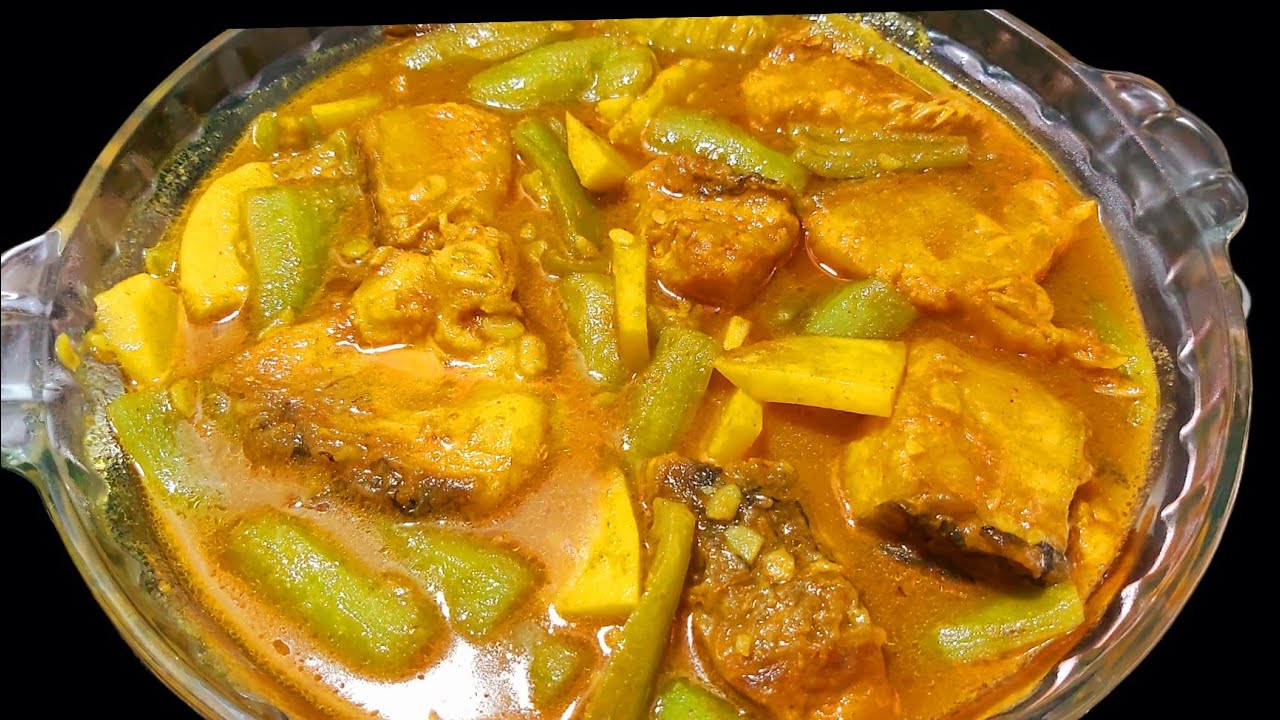 ধুন্দল দিয়ে রুই মাছ রান্নার রেসিপি ||Rui Fish Curry Recipe With ...