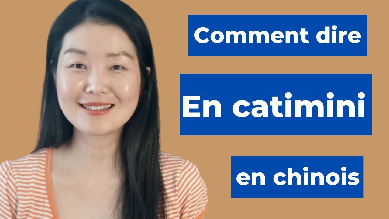 Comment dire "en catimini" en chinois ? | Apprendre le chinois - YouTube