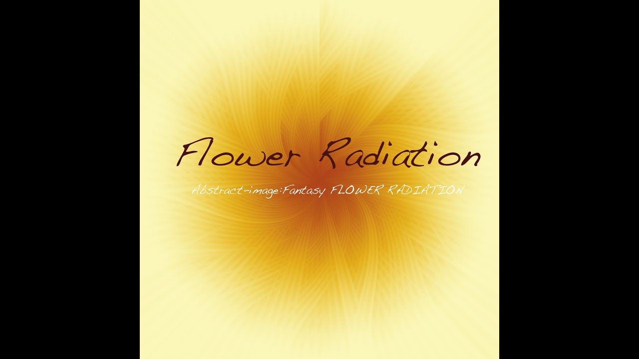 photoshop_flower radiation - YouTube