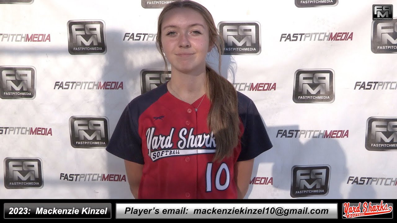 2023 Mackenzie Kinzel 3.6 GPA First Base Softball Skills Video - Ca ...