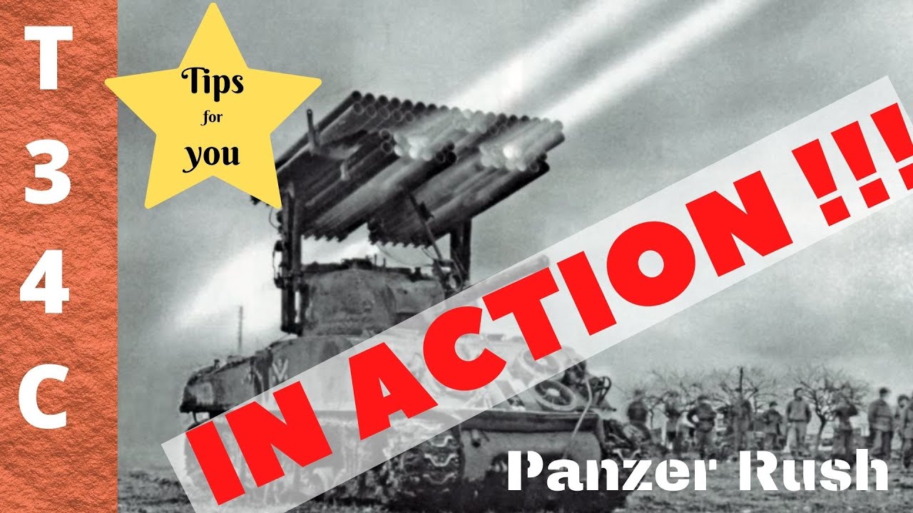 How to use T34C properly feat. ALAN4 from Hellsangel ally [Panzer Rush] - YouTube