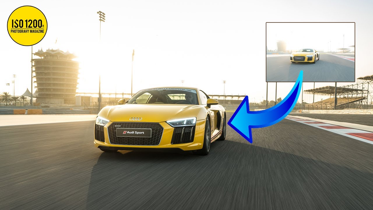 How I edited the Audi R8 Rolling shot in Photoshop (Car Post Processing ...