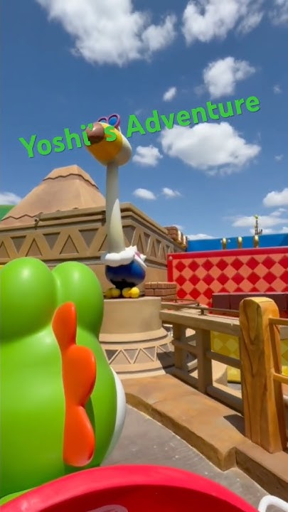 Yoshi’s Adventure Ride is Amazing @ Epic Univers!🌈🍄 #epic #nintendo # ...