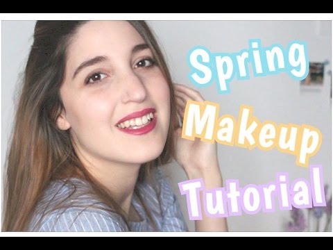 Spring Makeup Tutorial / Tutorial de Maquillaje para Primavera - YouTube