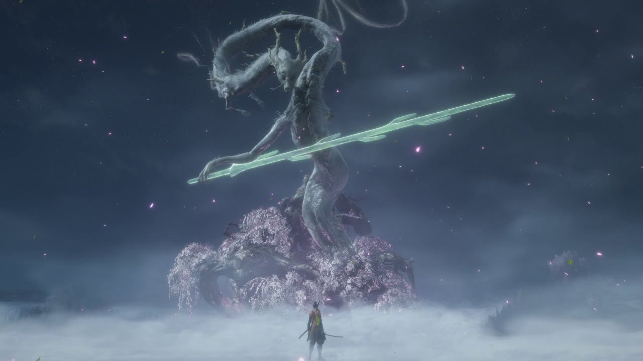 SEKIRO Shadows Die Twice - Old Dragons of Tree / Divine Dragon - YouTube