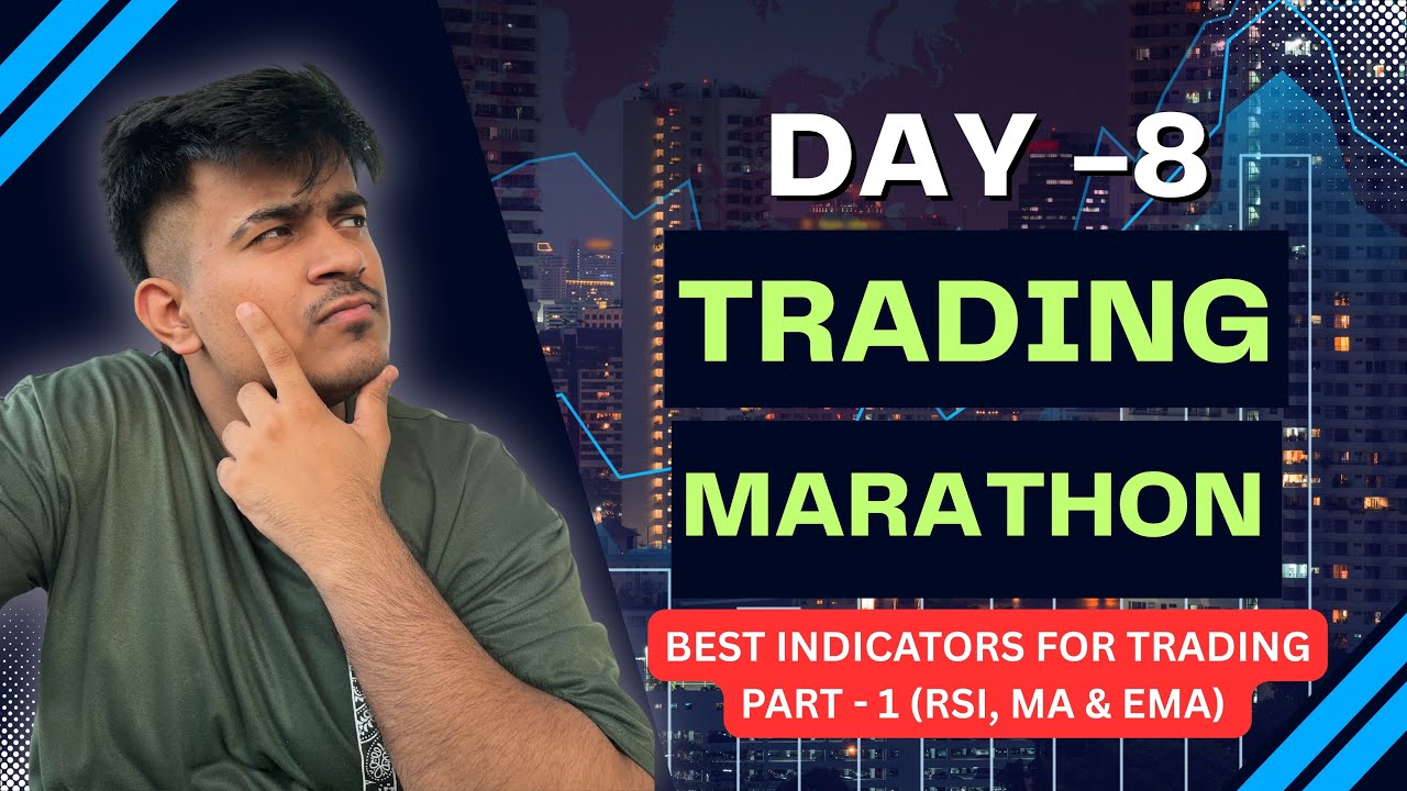Day 8 – Part 1 | RSI, Moving Average & EMA Basics Explained | Indicator ...