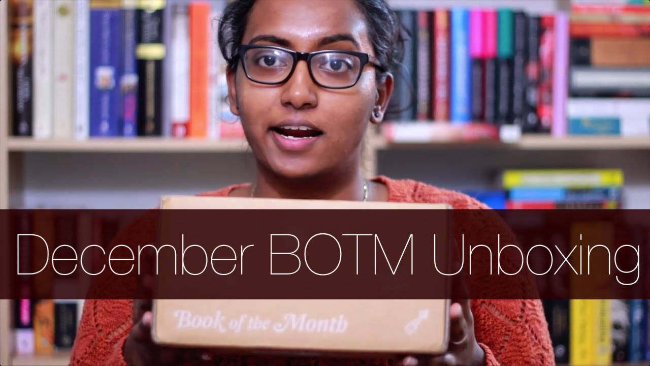 December Book of the Month Unboxing - YouTube
