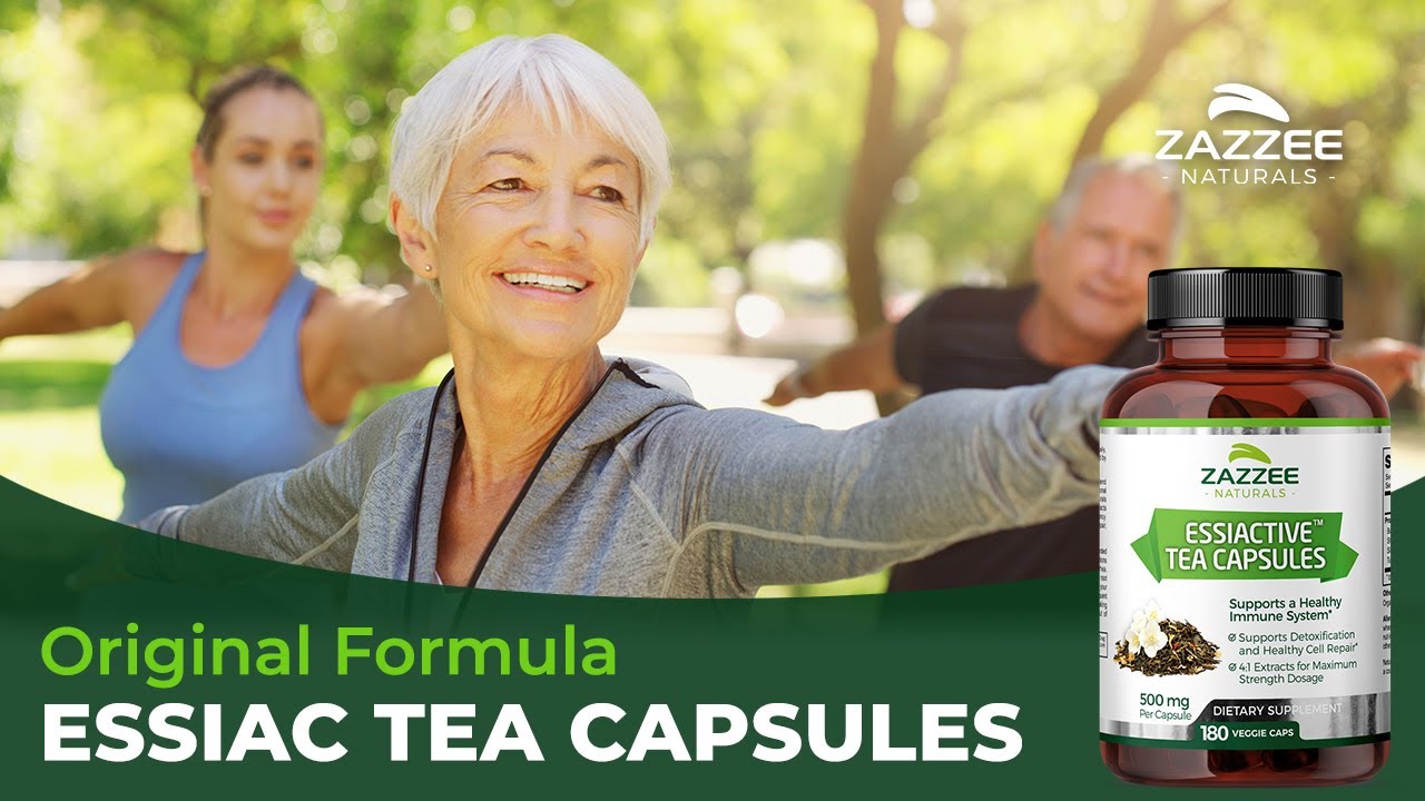 Zazzee Essiac Tea - Rene Caisse's Original Formula, Supports Overall ...