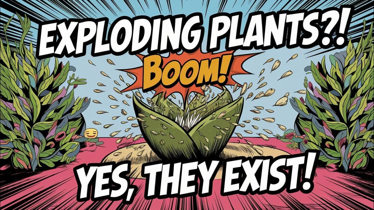 Exploding Plants? Yes, They Exist!#plants #botany #nature# ...