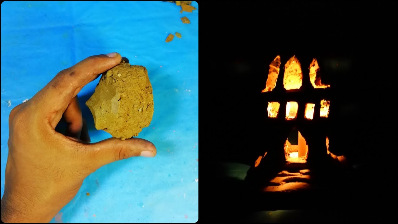 Light House Made By Clay..Craft Video. - YouTube