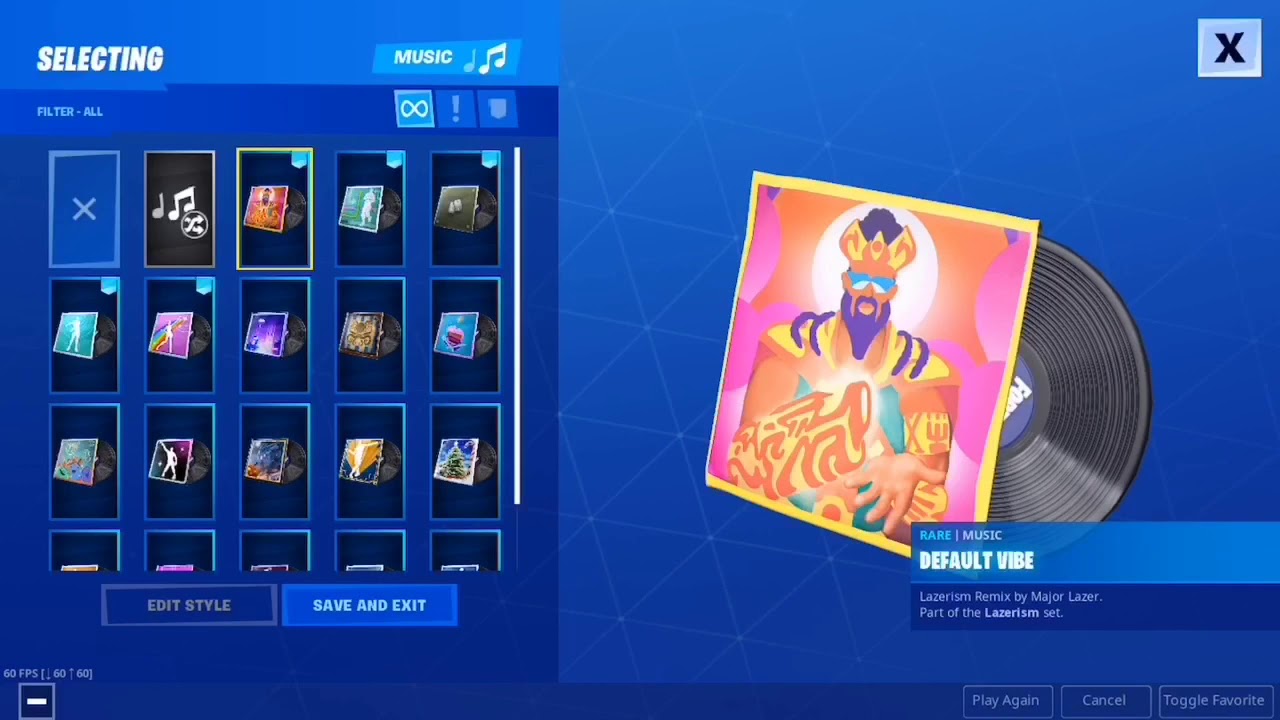 *New* Fortnite Major Lazer Default Vibe Bass boosted - YouTube