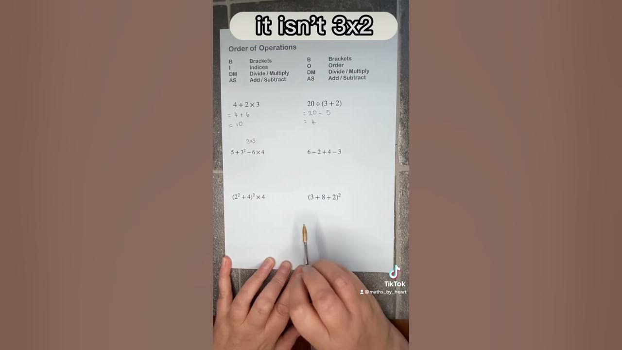 GCSE revision: BIDMAS BODMAS - YouTube