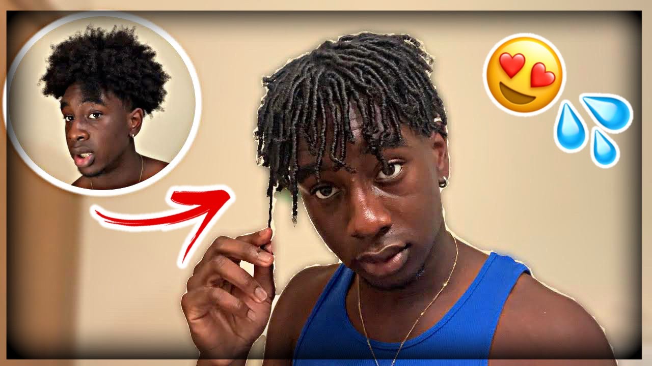 How To Get Temporary Locs😂 (Finger Coils) - YouTube