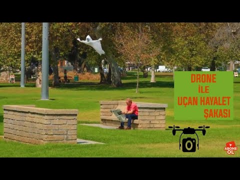DRONE İLE UÇAN HAYALET ŞAKASI