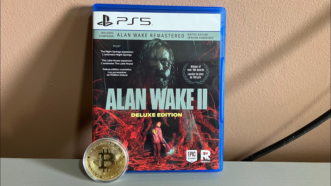 ALAN WAKE 2 DELUXE EDITION UNBOXING PS5 - YouTube
