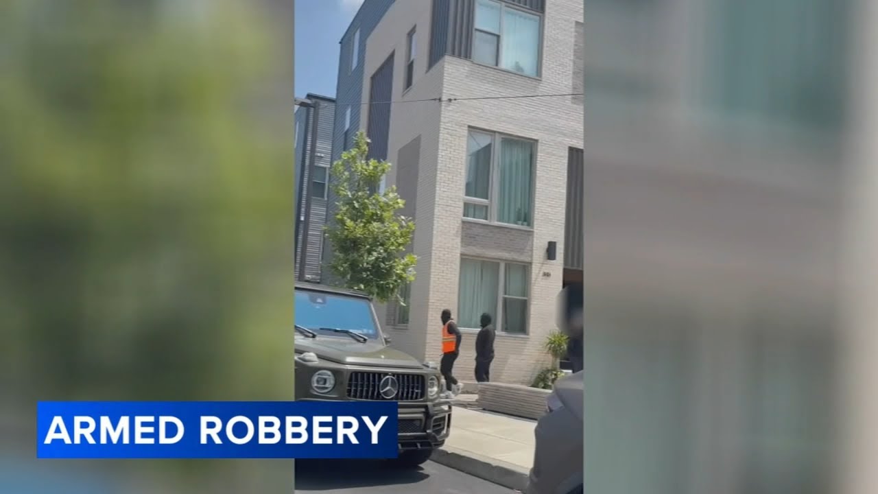 Man ambushed in armed robbery and attack outside Fishtown home - YouTube