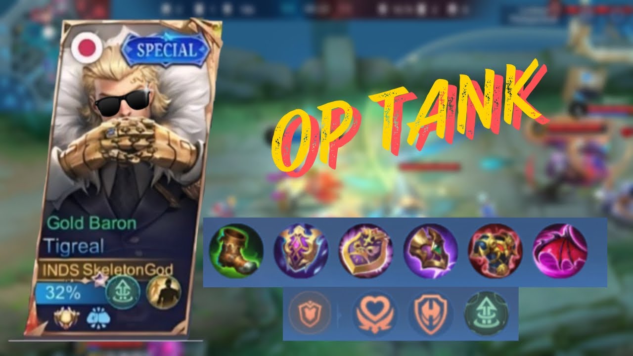 MLBB Tigreal Gameplay and Tutorial | Best Tank for Mlbb - YouTube
