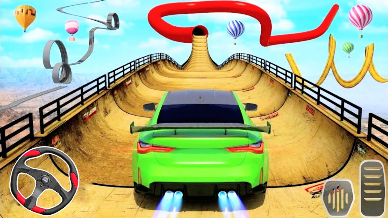 Ramp Car Game GT Car Stunts 3D - Muscle Car Driving Simulator Android ...