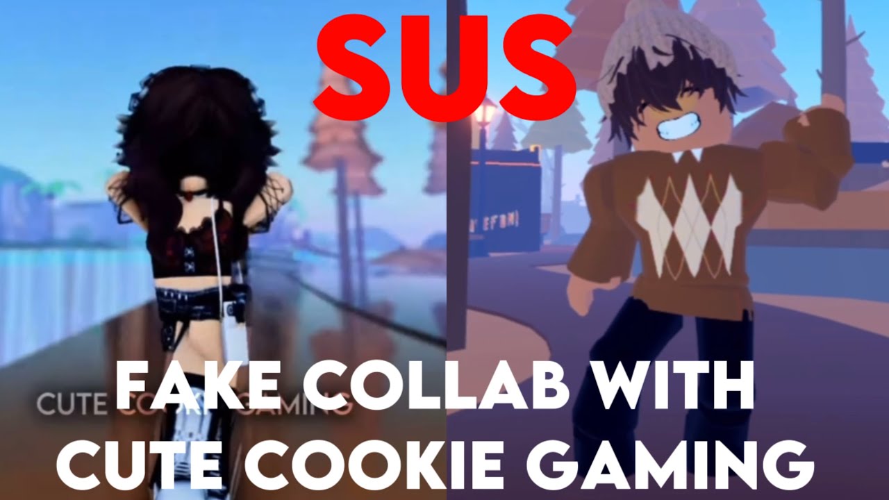 Sus 🤯 (Fake collab with @CuteCookieGaming ) #cutecookiesusfc - YouTube