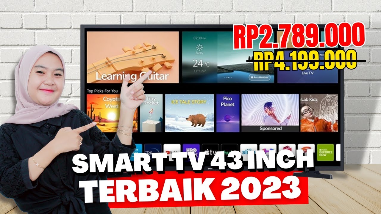 10 REKOMENDASI SMART TV 43 INCH TERBAIK 2023 MERK SMART TV ANDROID 43 ...
