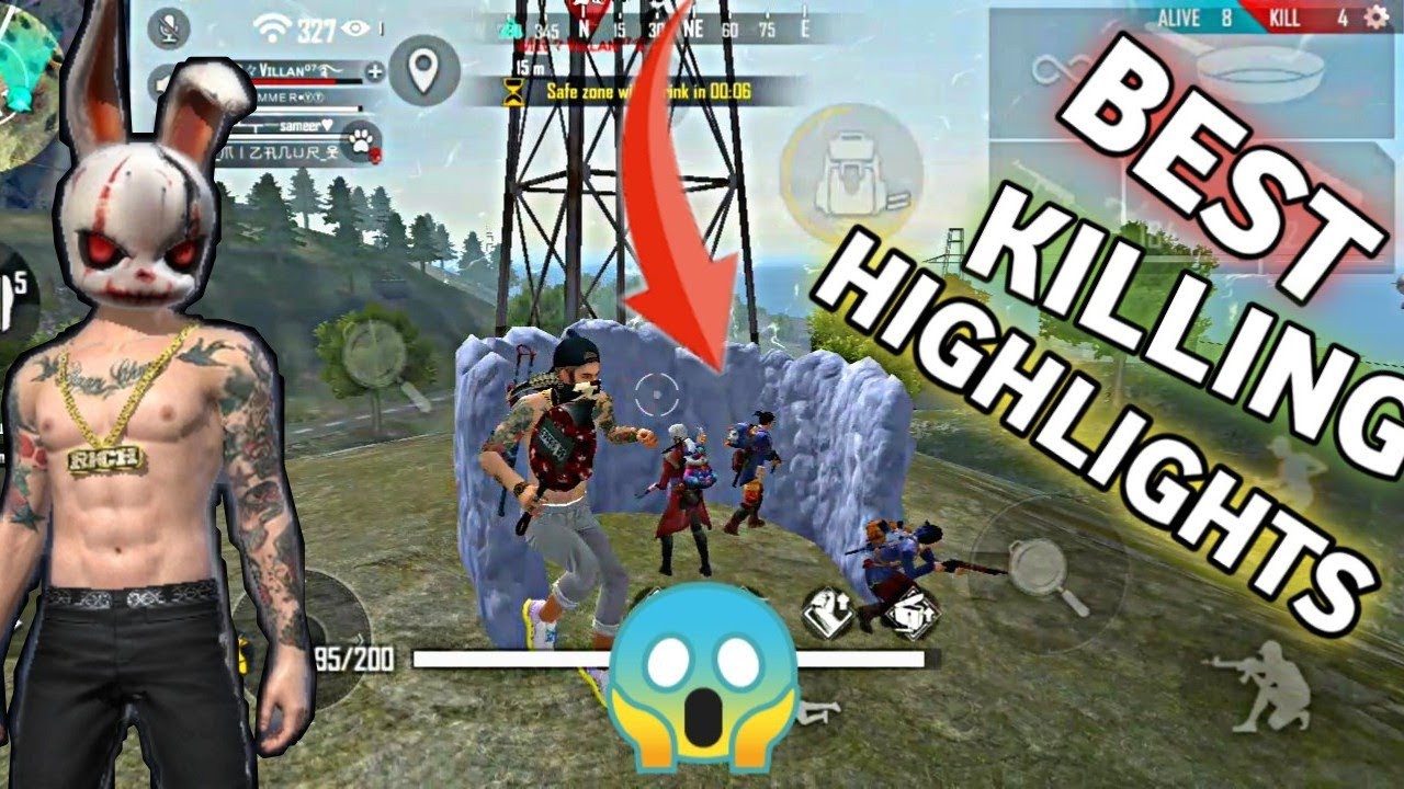 FREE FIRE BEST HIGHLIGHT IN RANKED | GARENA FREE FIRE - YouTube