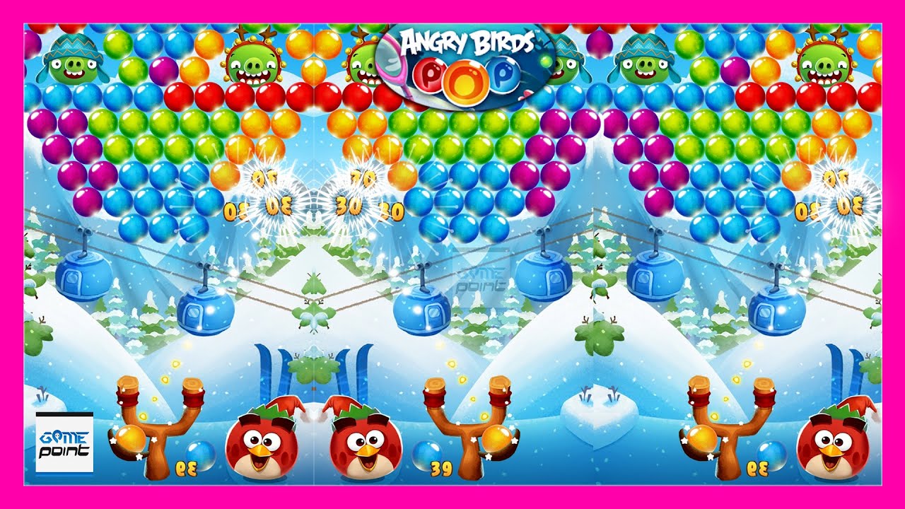 Angry Birds Pop Bubble Shooter Gameplay Level 21 - 30 | Angry Birds Pop ...