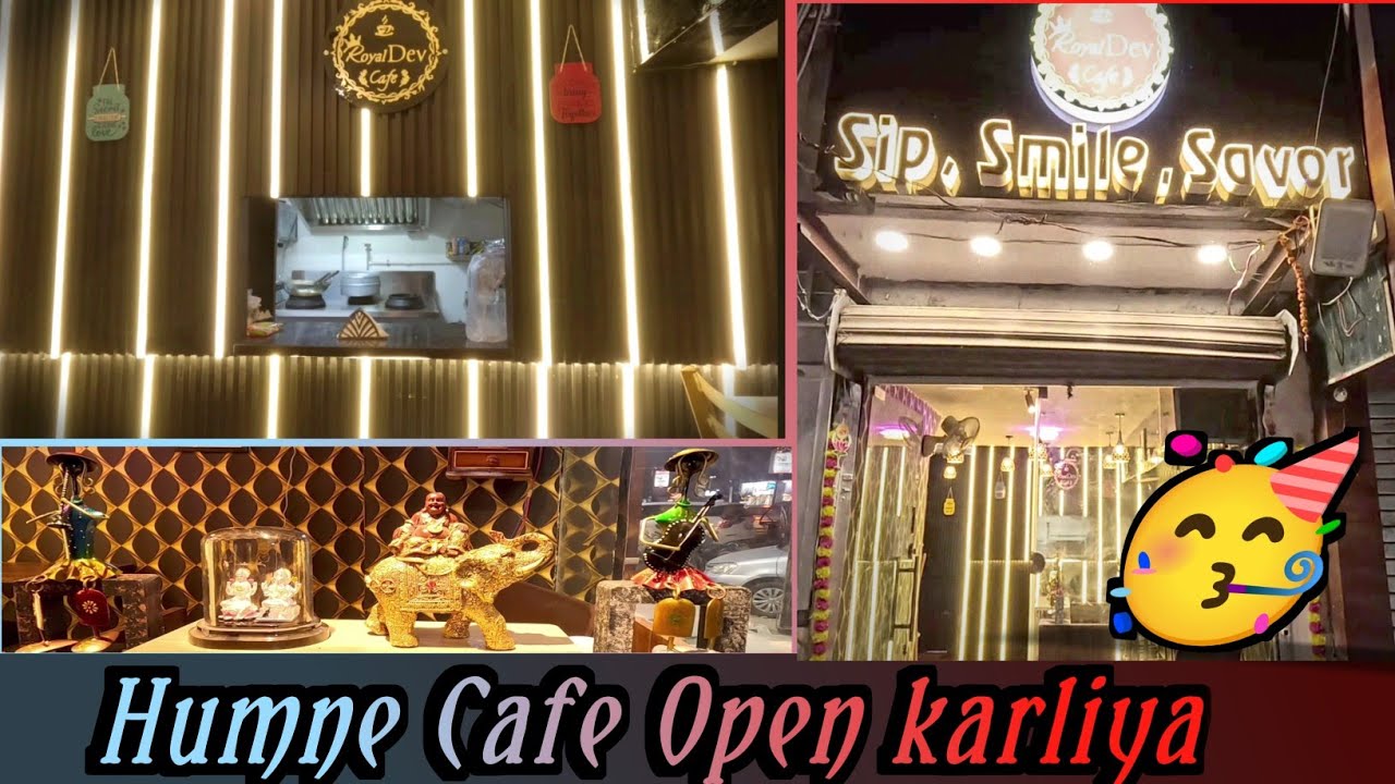 Humne Apna Cafe Khol Liya 😊| New Cafe Opening 😊| The Vani Vlogs ...