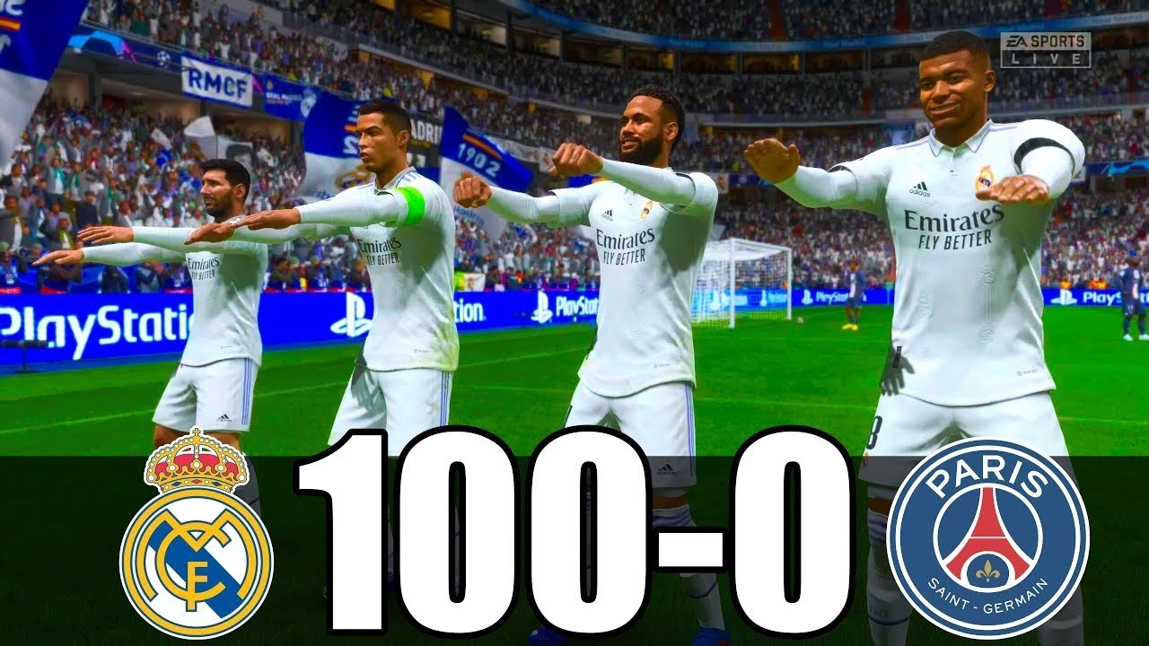 FIFA 23 | RONALDO, MESSI, MBAPPE, NEYMAR, ALL STARS | REAL MADRID 100 ...