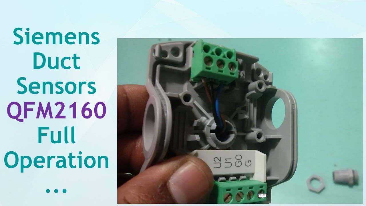 Siemens QFM2160 Duct Sensor Wiring & Live Demo🌡️| Connect with Siemens ...