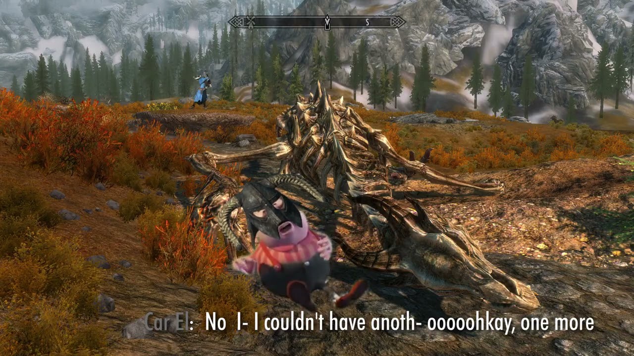 My companion watching me become over encumbered - YouTube