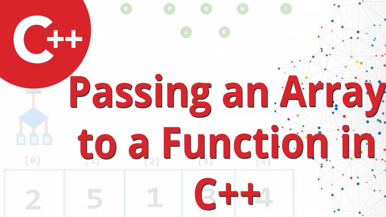 Passing An Array To A Function In C Bcs 031 Object Oriented 7886