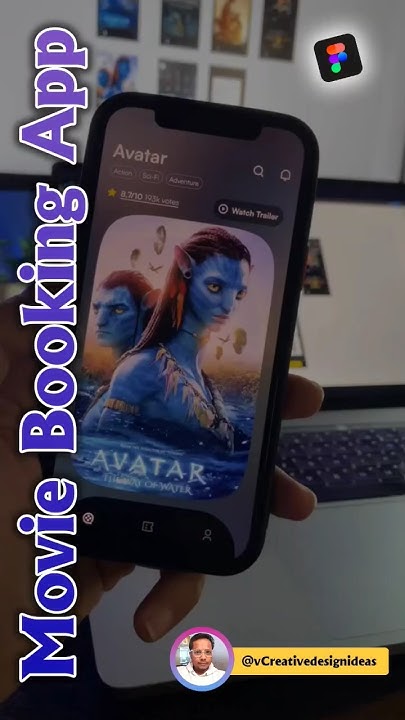 Movie booking UI Design #moviebooking - YouTube