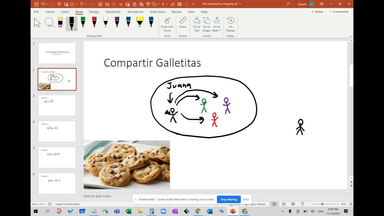 The Distributive Property (Spanish) - YouTube