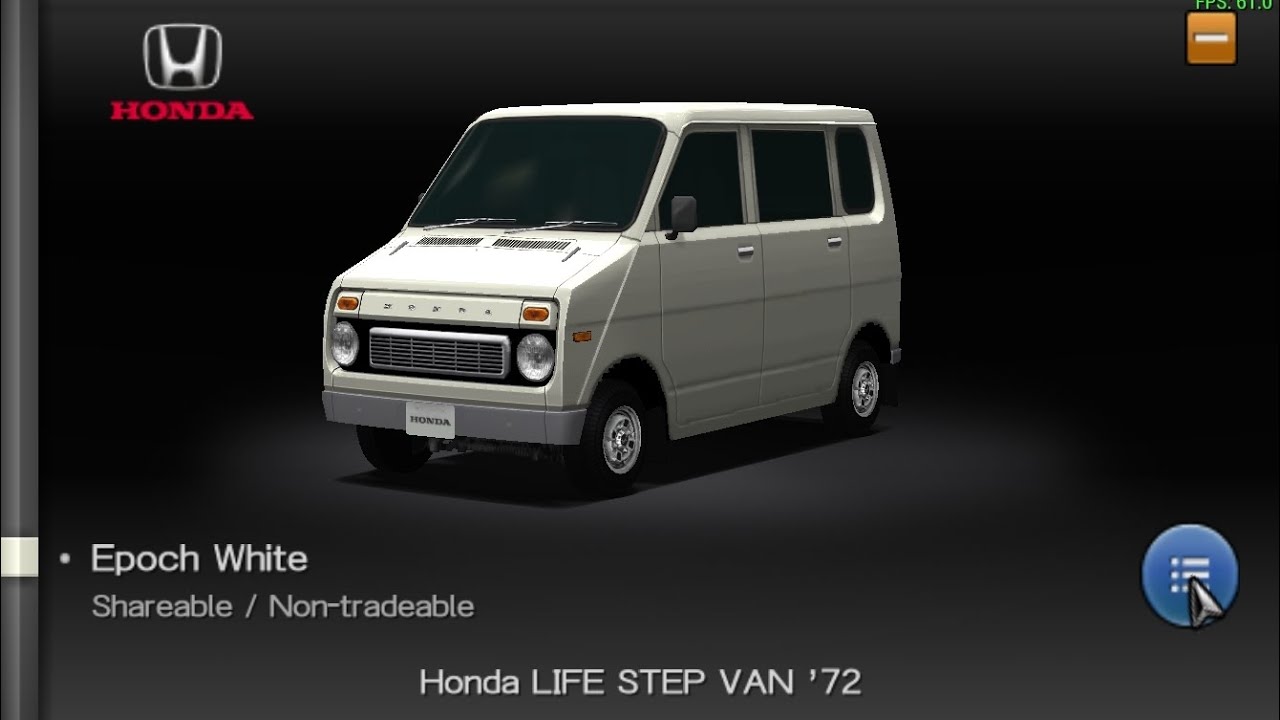 Gran Turismo PSP - Honda LIFE STEP VAN '72 - YouTube