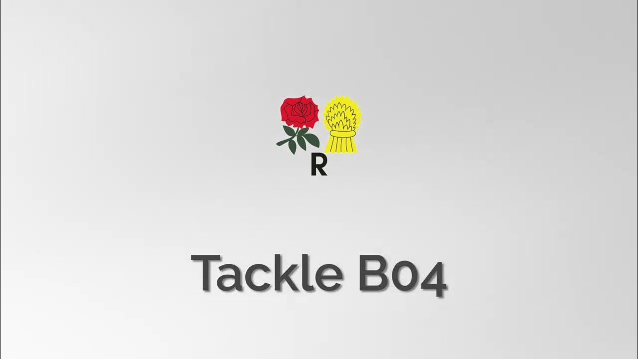 Tackle B04 - YouTube