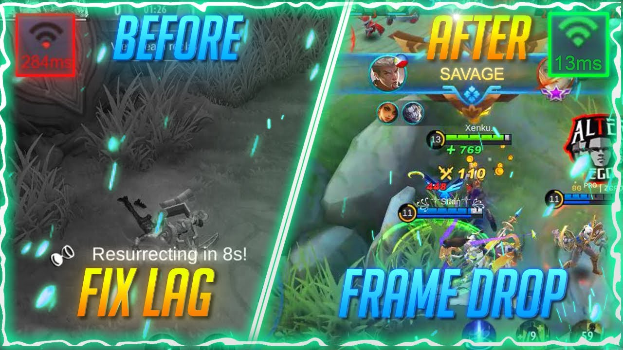 How to FIX Lag/Frame Drop 2021 | Remove Lag/FPS Drop | Mobile Legends ...