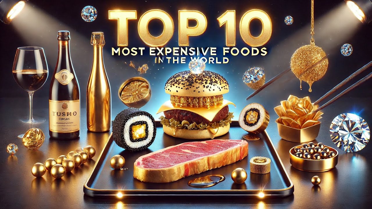 “Top 10 Most Expensive Foods in the World | Luxury Dining at Its Finest ...