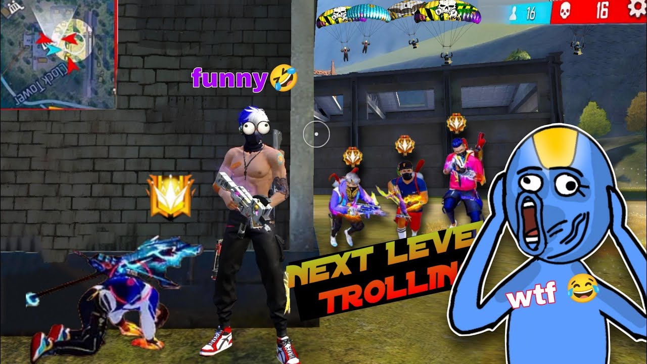 trolling game play part-1 || AYLA GAMING JADU || #headshot #freefire ...