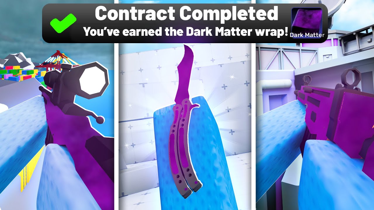 I Unlocked EVERY DARK MATTER Wrap In Roblox Rivals! (0.01%) - YouTube
