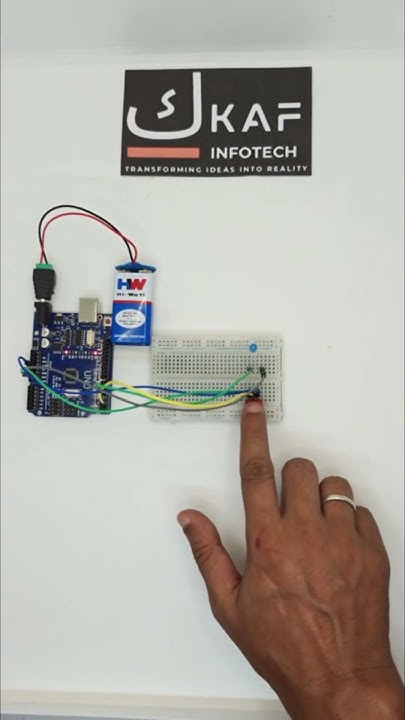 Touch Sensor #diyrobotics #diyrobotics #arduino #arduinoproject #shortsfeed #robotics - YouTube