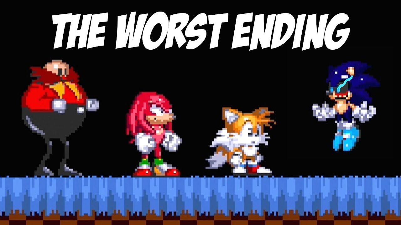 Everyone Survived!!.. BUT ITS THE WORST ENDING?!?! Sonic.exe: The Bad ...