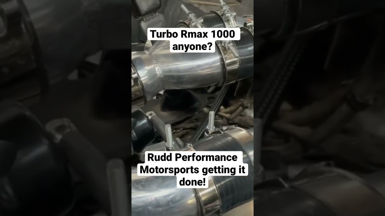 RPM’s turbo kit for the Yamaha Rmax 1000 is almost ready for testing! # ...