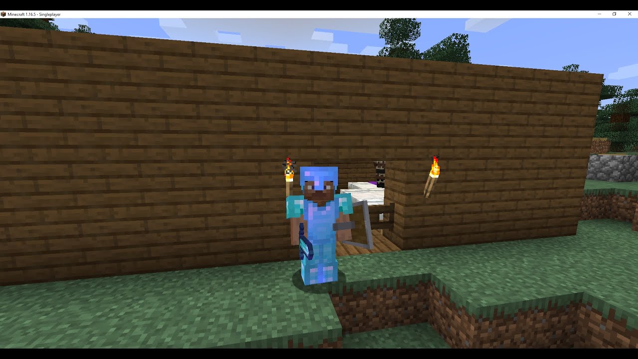 FULL ENCHANTED DIAMOND ARMOR!!!!Minecraft lets play episode 20 - YouTube