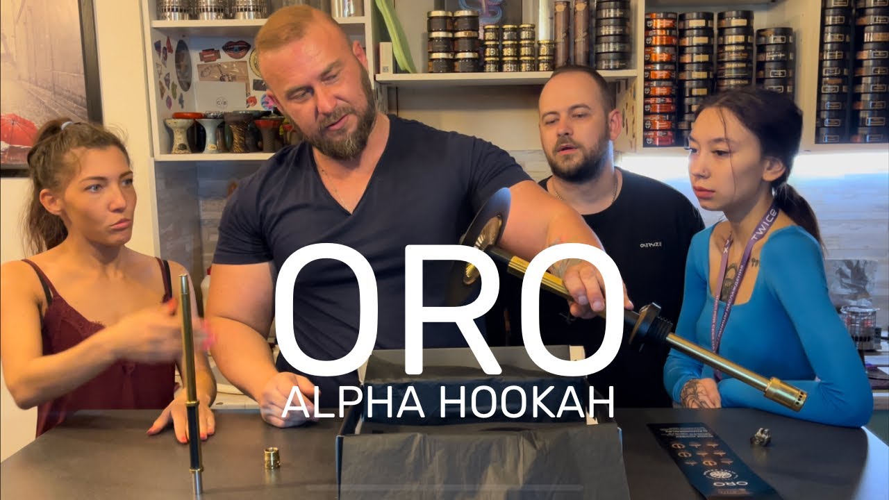 Кальян ALPHA HOOKAH ORO - красив по дубайски - YouTube