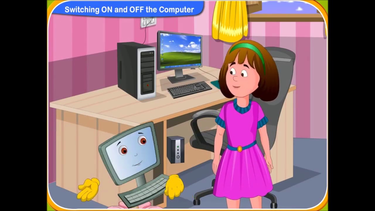 GRADE 2 HOW TO START AND SHUT DOWN COMPUTER - YouTube